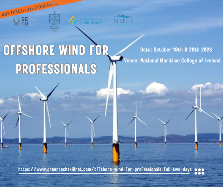 Offshore Wind Course For Professionals October 2023 - NMCI Services ...